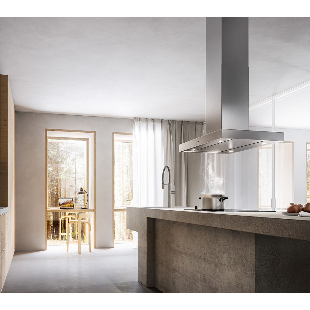 Falmec 36" 500 CFM Island Mount Range Hood (FNPLS36I5SS-R)