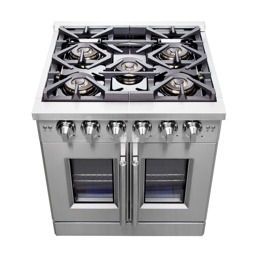 Forno Capriasca 30" French Door Gas Range (FFSGS6460-30)