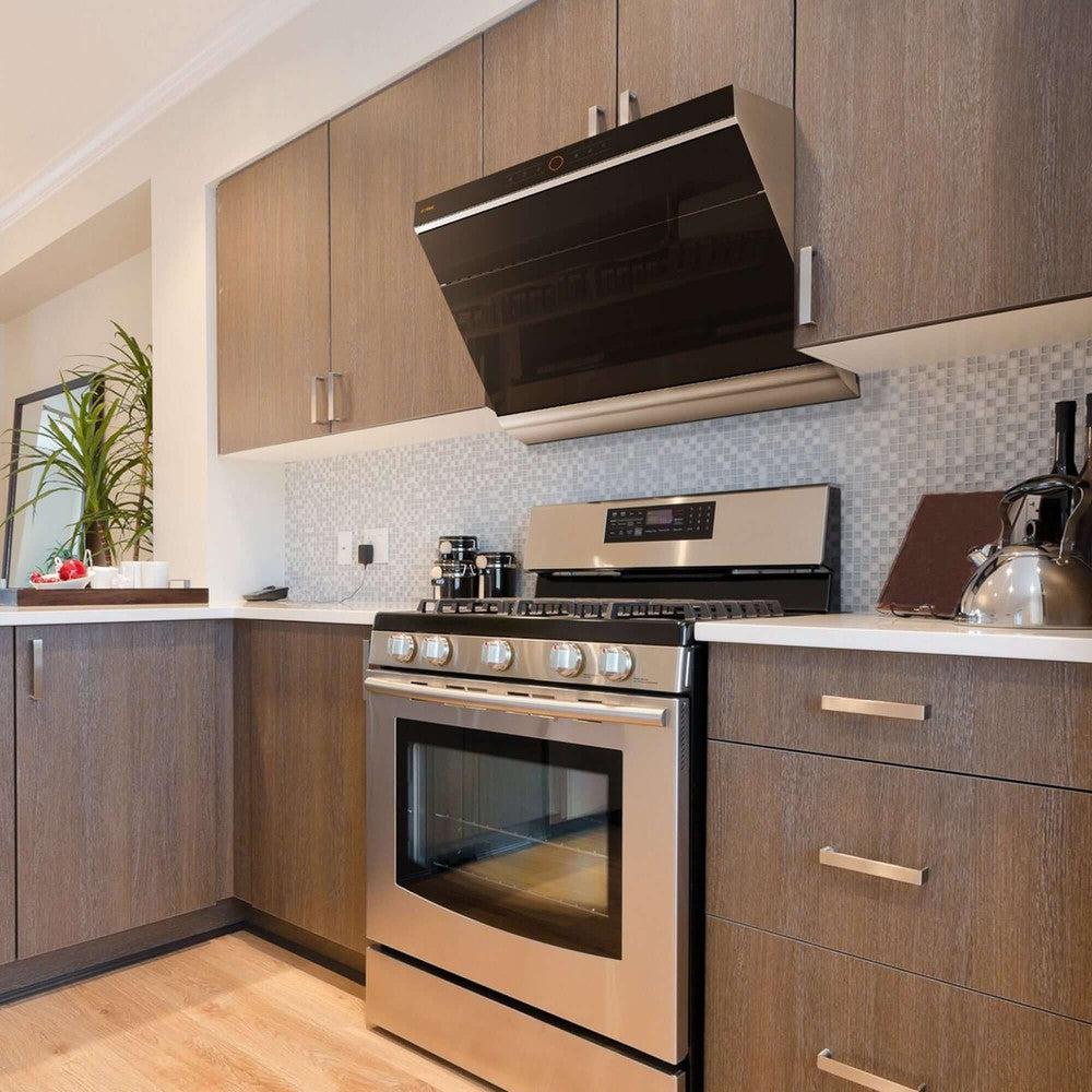 Fotile Slant Vent 30" 850 CFM Wall Range Hood with Touchscreen (JQG7501)