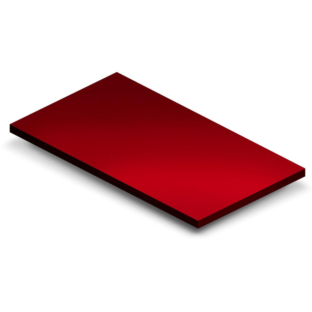 ZLINE 3 x 5 Red Gloss Sample (CS-RG) - The Range Hood Store
