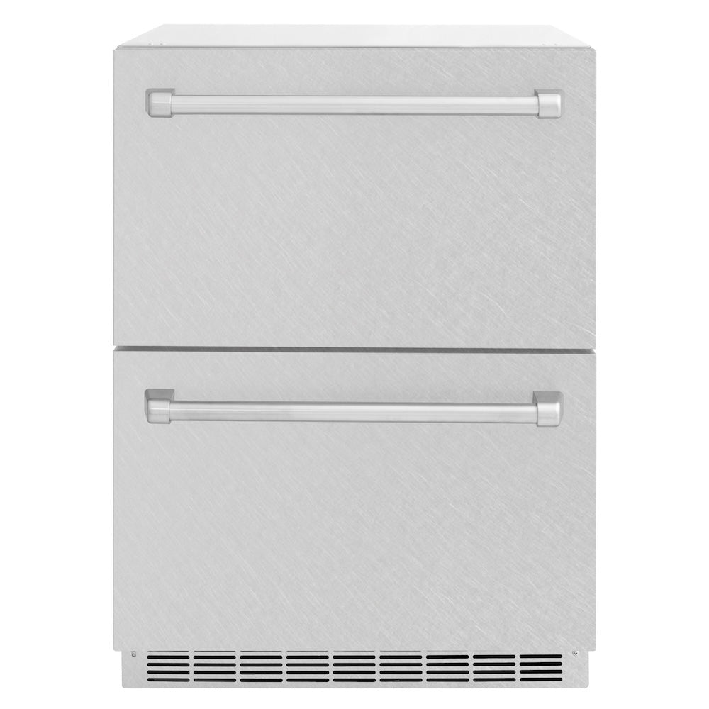 ZLINE 24" Touchstone Refrigerator Drawer with Satin Doors (RDSO-SN-24)